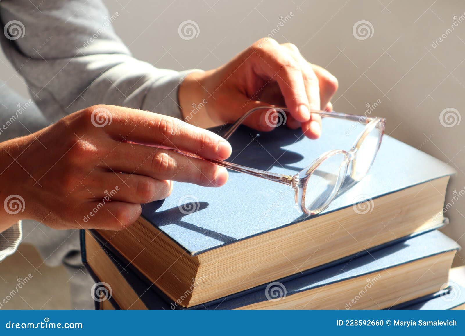 The Concept of Spending Time Reading Books by Elderly People. Reading ...