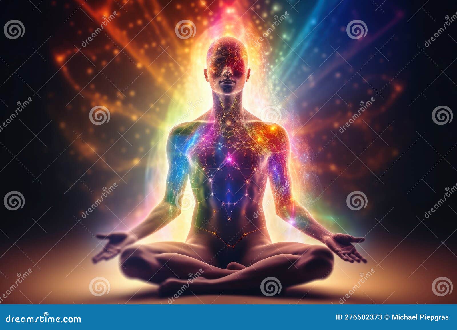 Concept for Spiritual Meditation of Consciousness Created with ...