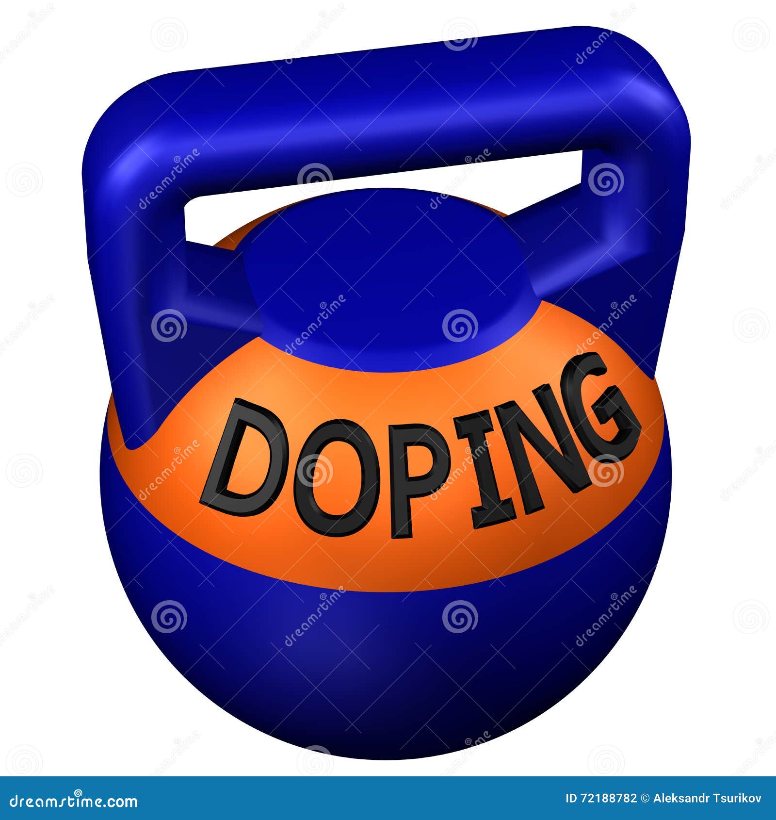 Concept: Sports Doping. 3D Rendering. Stock Illustration - Illustration ...