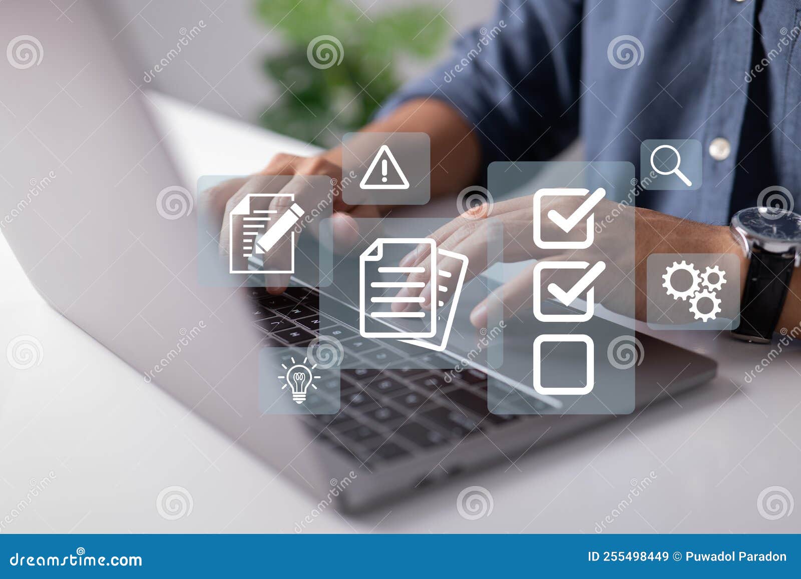 Standard Quality Control and Certification, Checkbox Icon of Guarantee ...