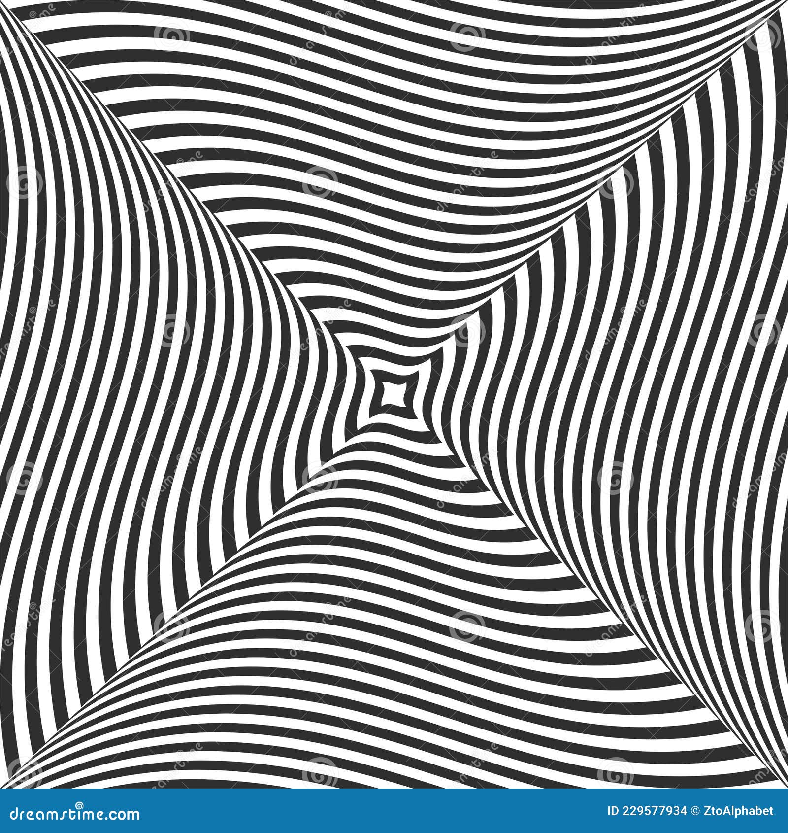 Optical Illusion Rectangular Clipart Background Stock Vector ...