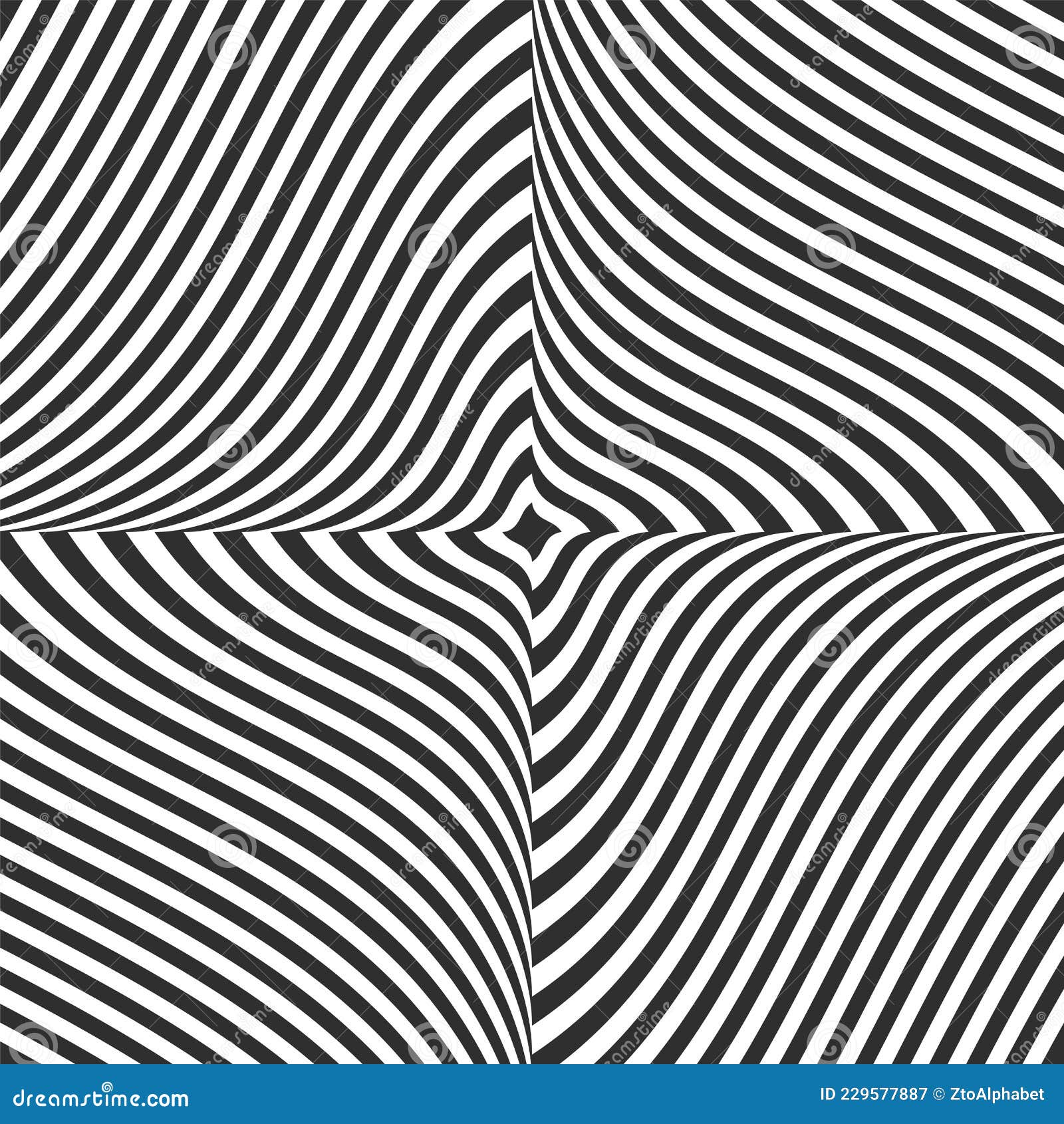 Optical Illusion Rectangular Pattern Background Stock Vector ...