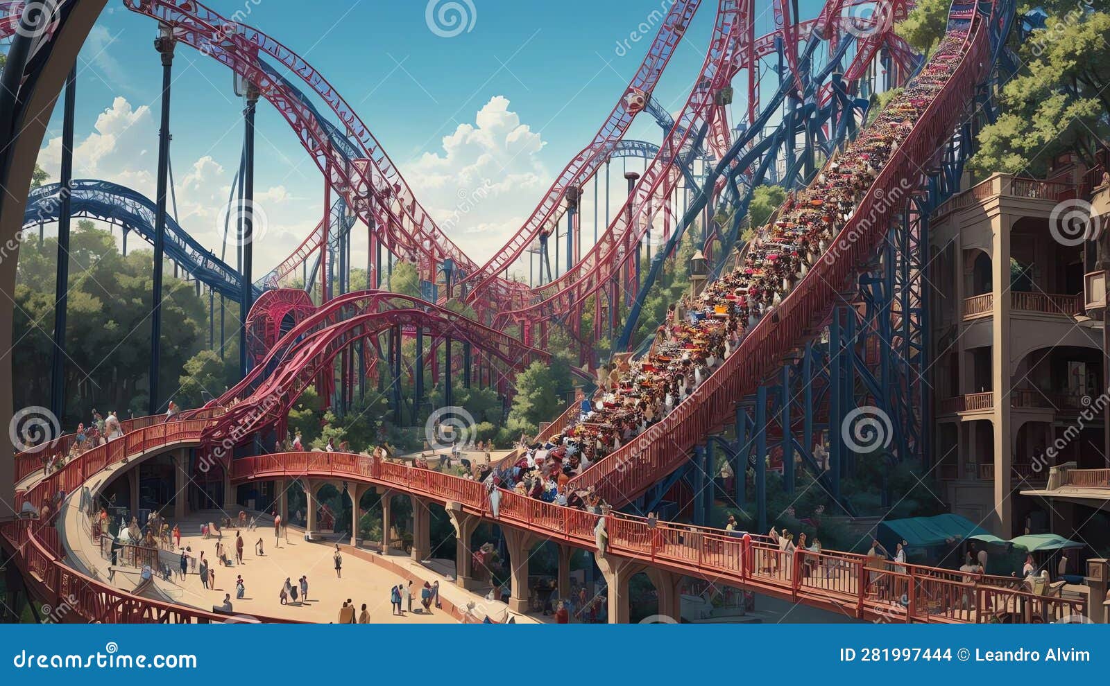 Stitching Thrills the Roller Coaster Queue on National Roller Coaster ...