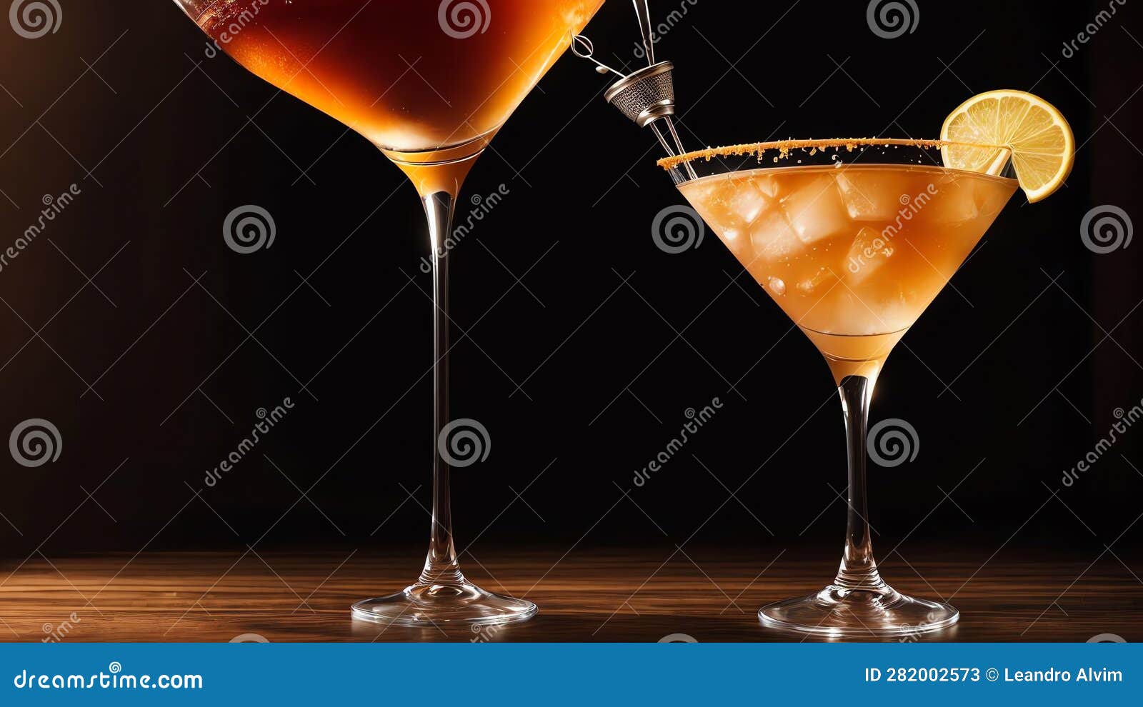 Strain and Sip a Dynamic Capture of a Cocktail Strainer in Action.AI ...