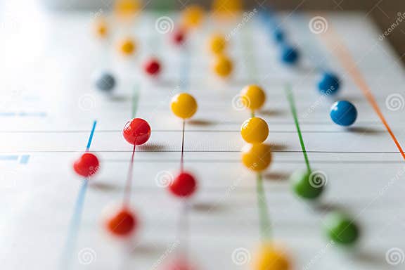 Concept of Structured Planning, a Strategic Business Plan Featuring a ...