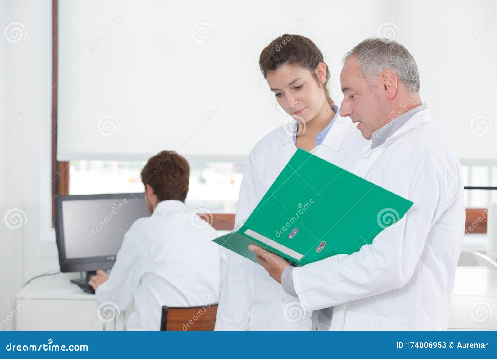 Concept Students on Laboratory Observation Stock Image - Image of ...