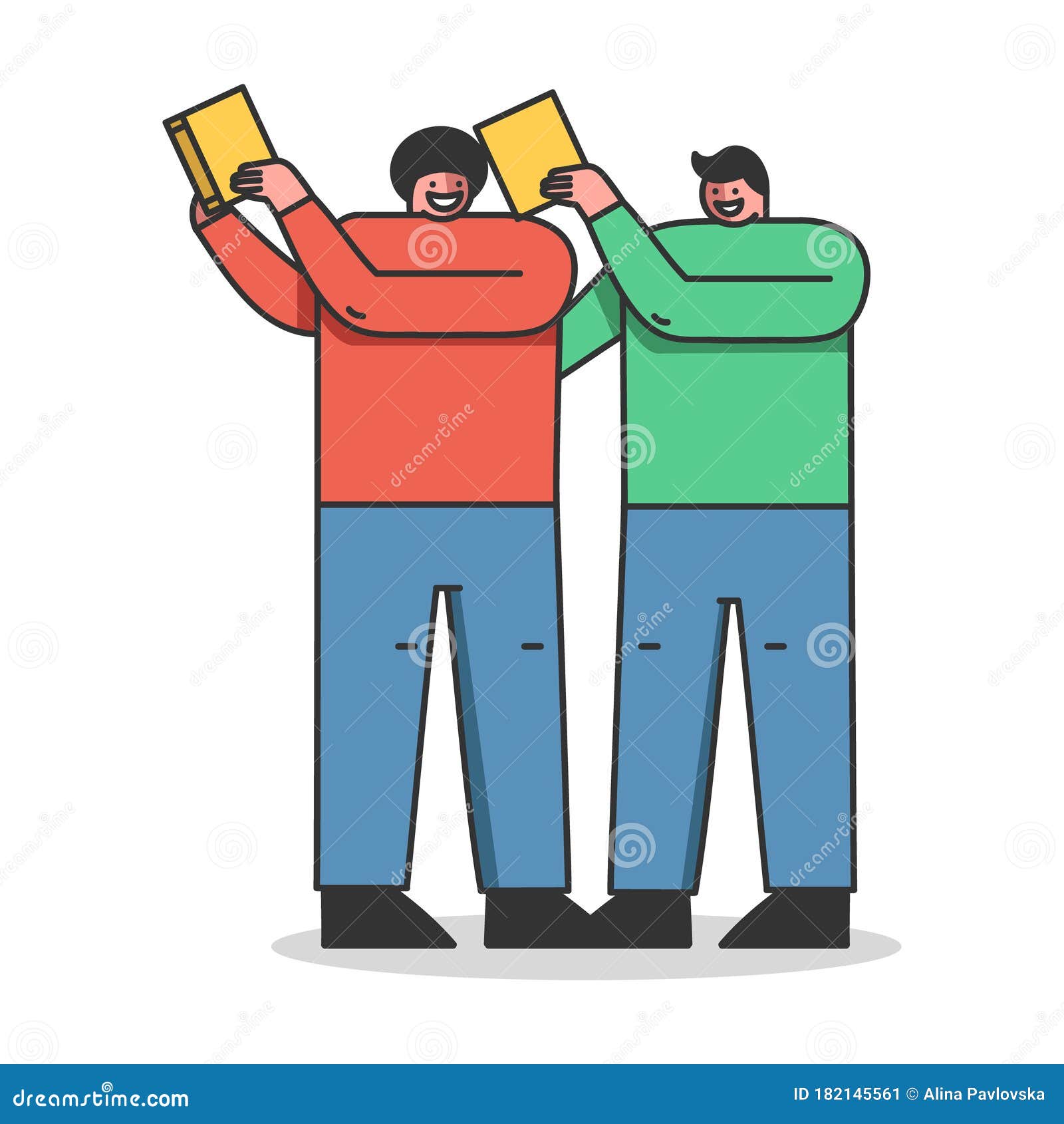 Concept of Studying and Higher Education, Gaining Knowledge. Male ...