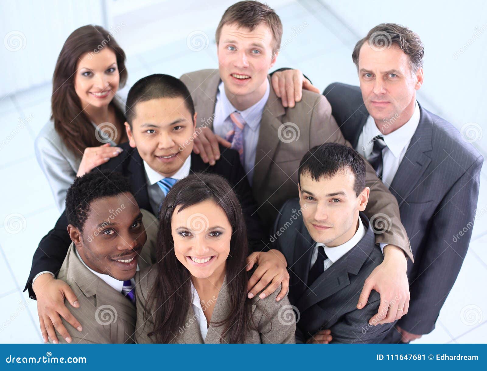 View from the Top is Unanimous Business Team Stock Image - Image of ...