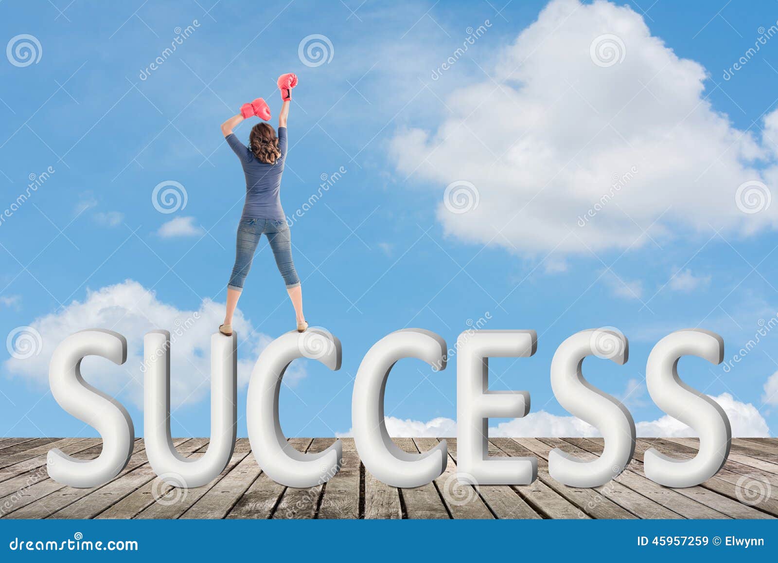 Concept of success stock illustration. Illustration of imagination ...