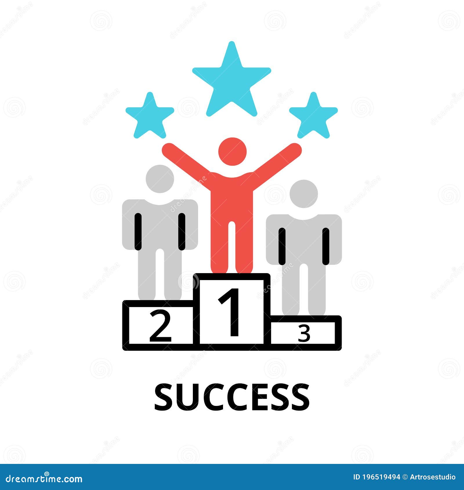 Success Icon Set. Contains Editable Icons Success Theme Such As The ...