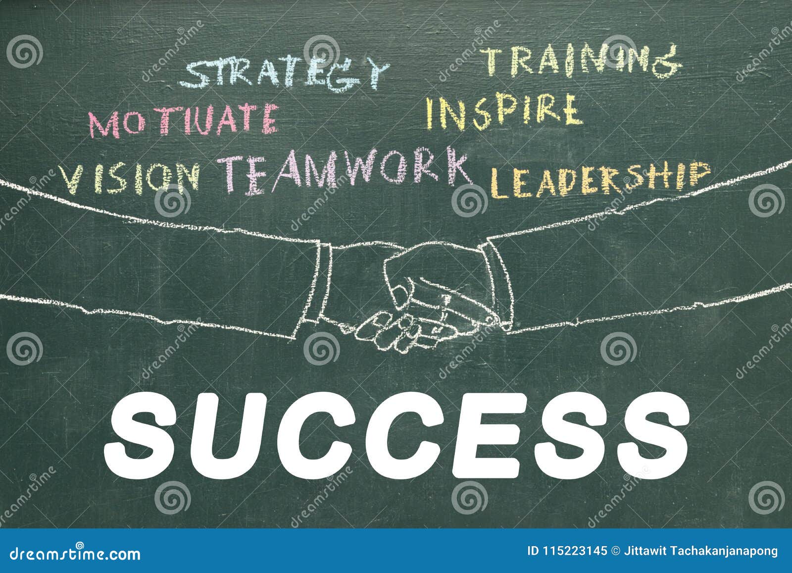 Elements that Will Bring Success. Stock Image - Image of paperwork ...