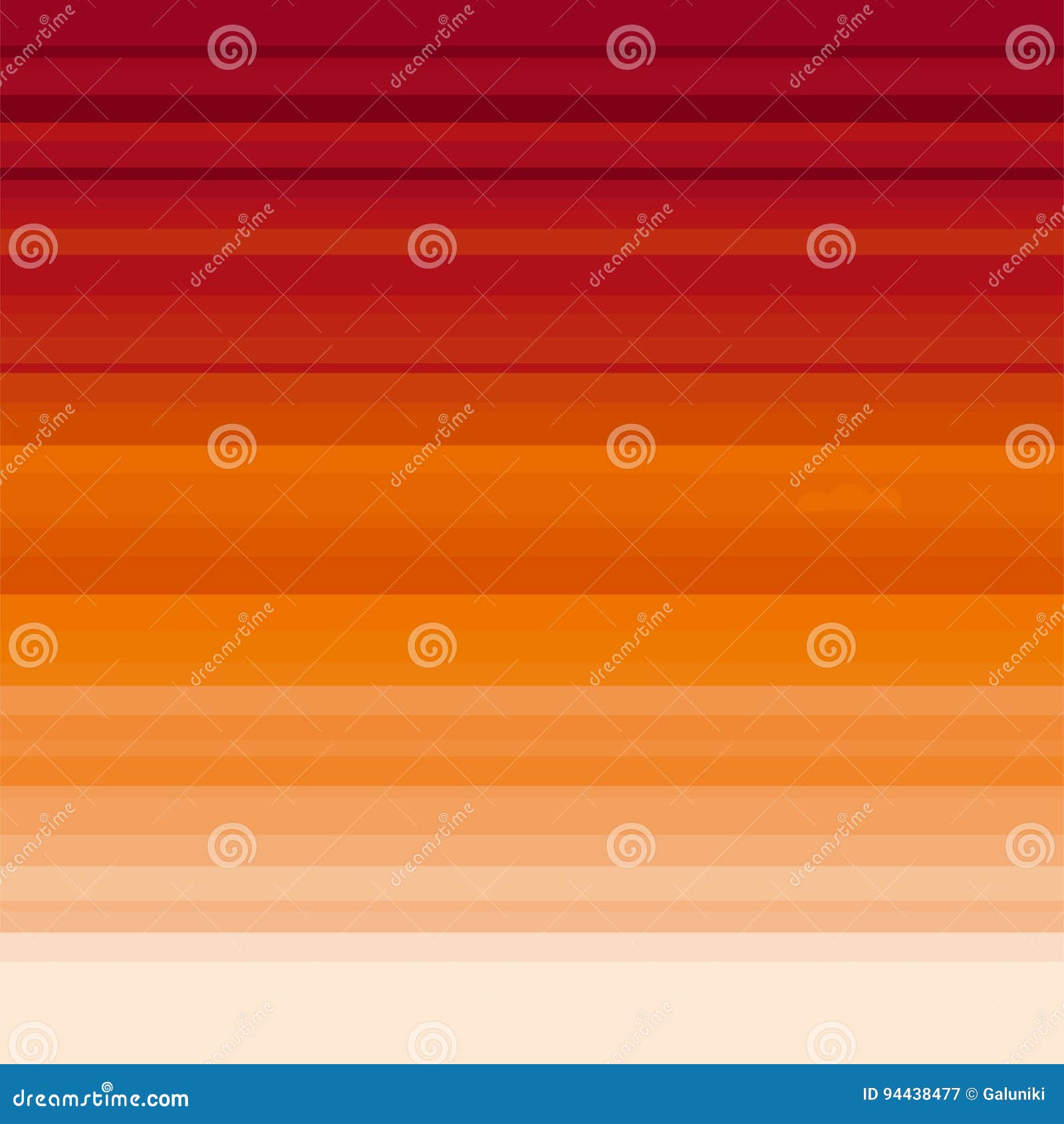 Concept Sunset Sky. Orange Stripes Color Background Stock Vector ...