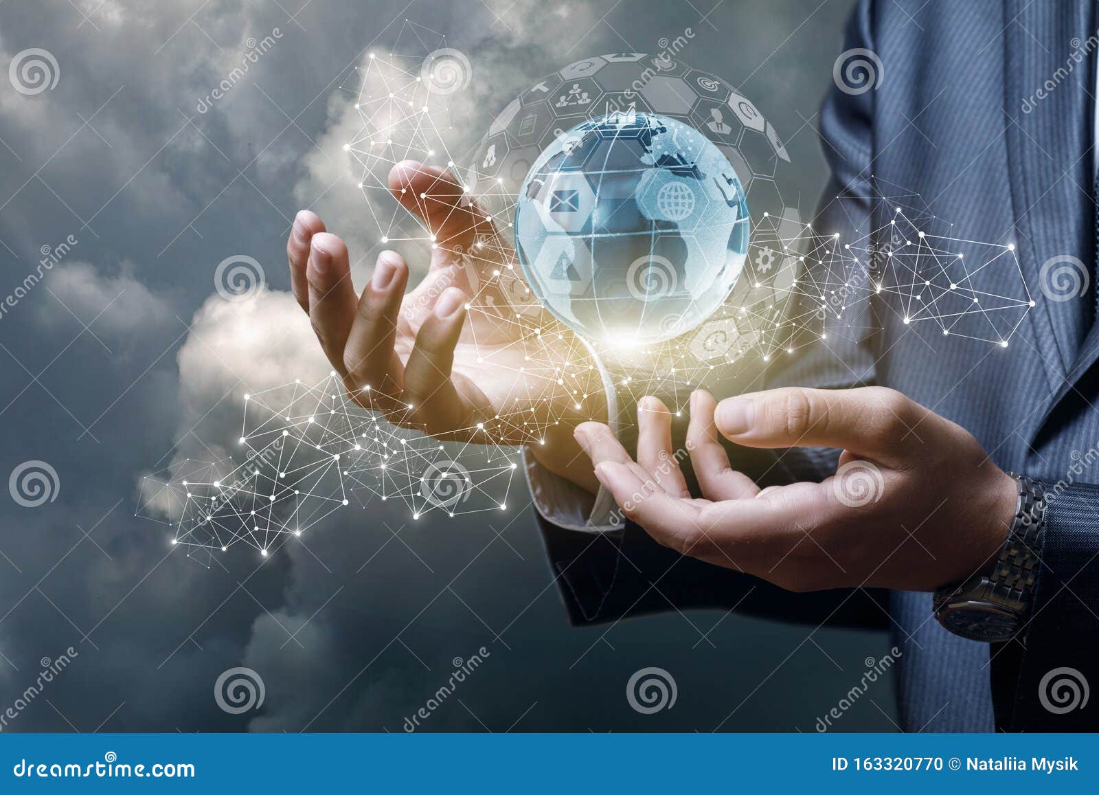 Concept Support Global Business Stock Photo - Image of collaboration ...