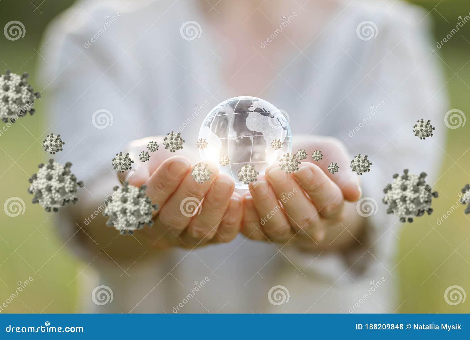 Concept of Support and Protection of the World from the Coronavirus ...