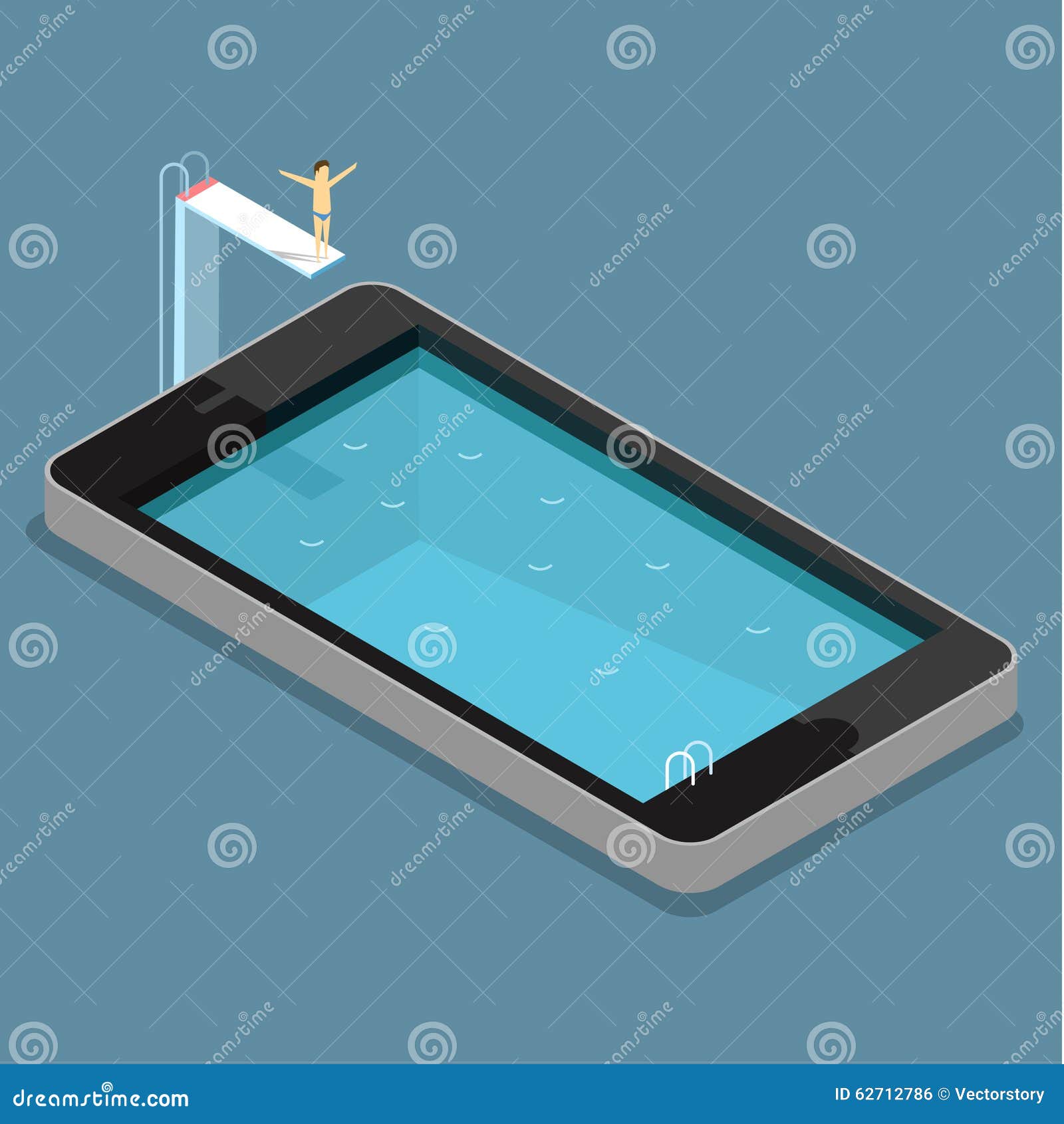 Concept of Surfing Internet Stock Vector - Illustration of internet ...