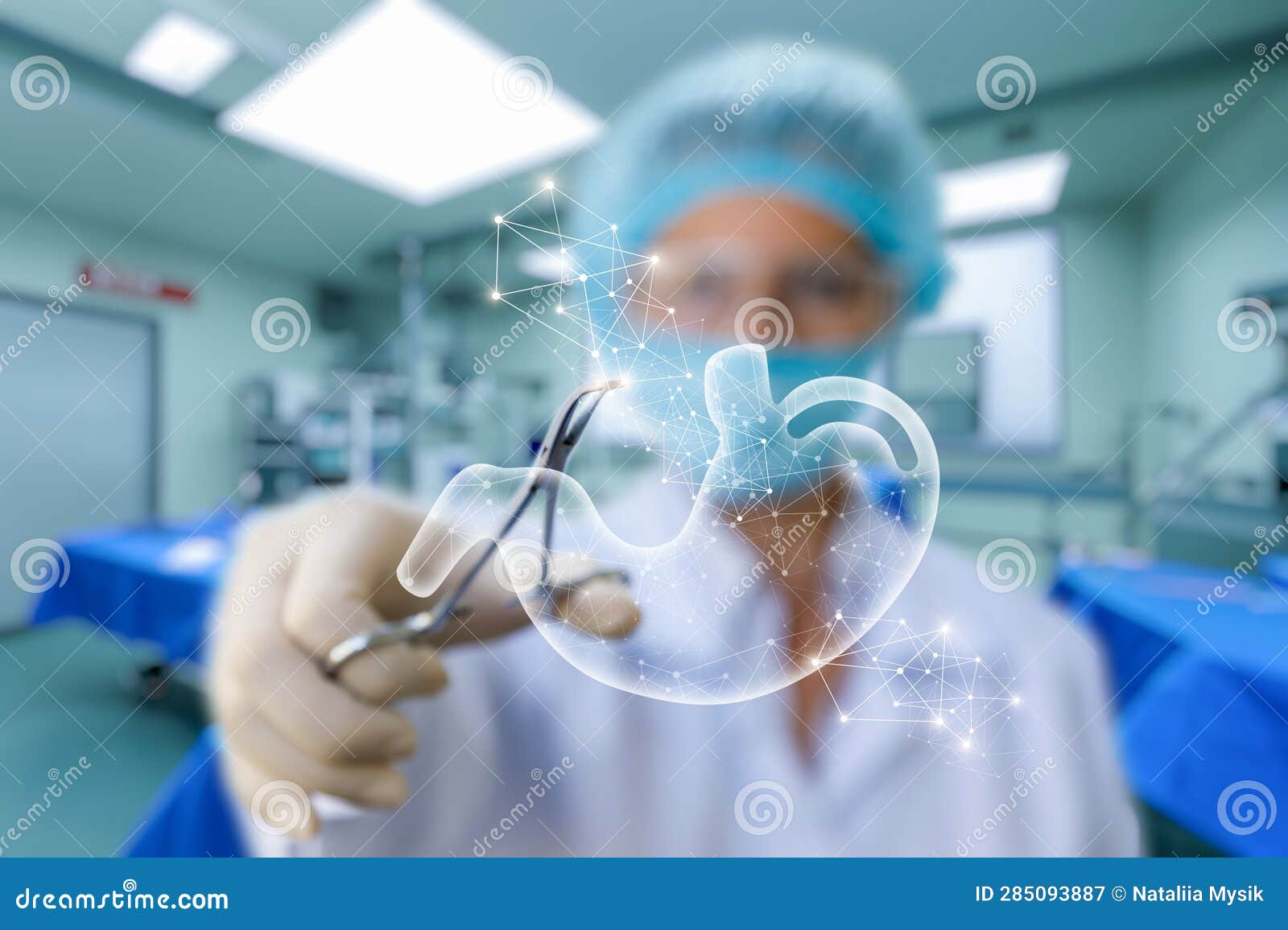 Of Surgical Intervention in the Treatment of the Human Stomach Stock ...