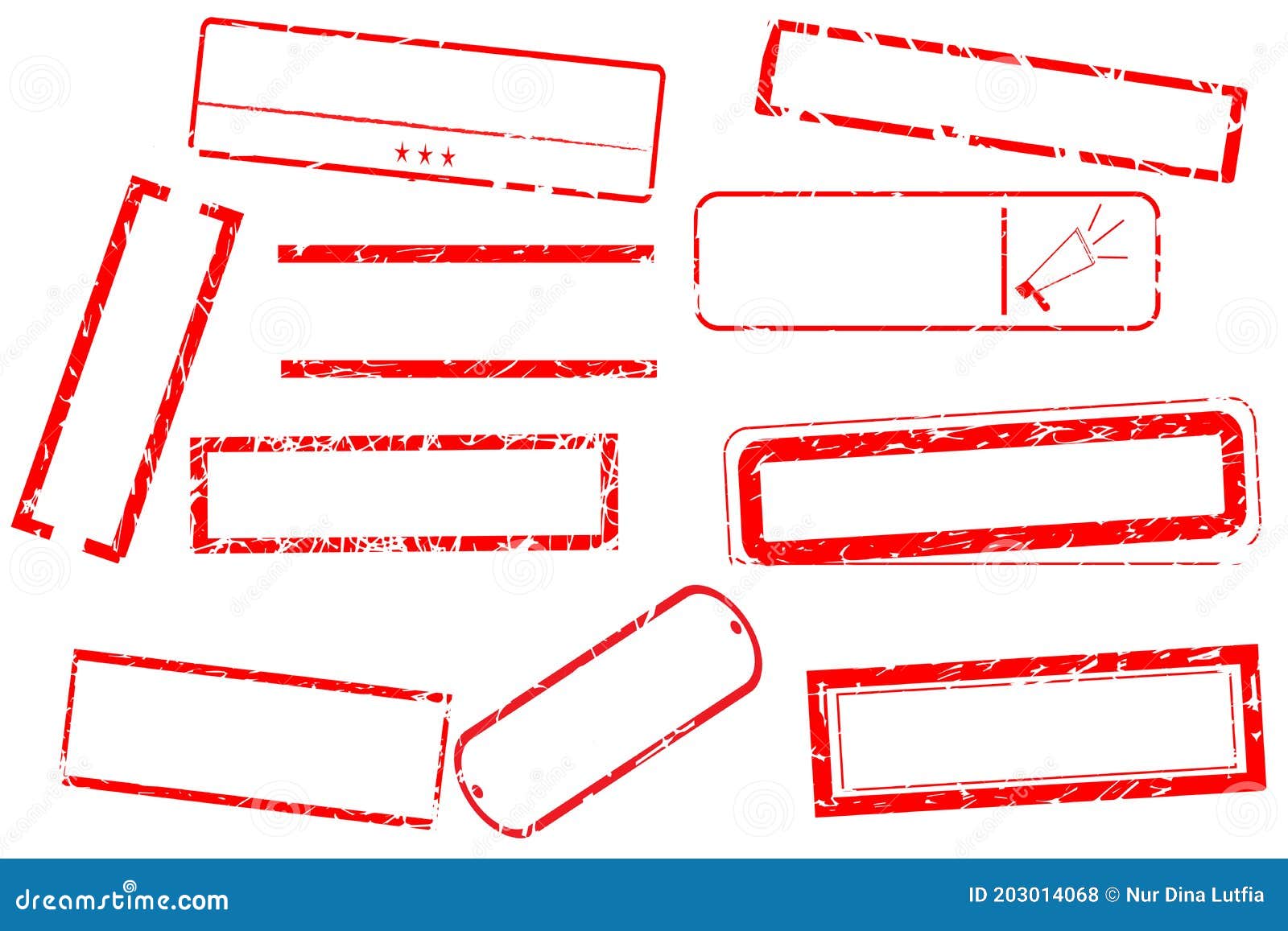 Concept Symbol Stamp Frame Rectangle Vector Illustration Stock Vector ...