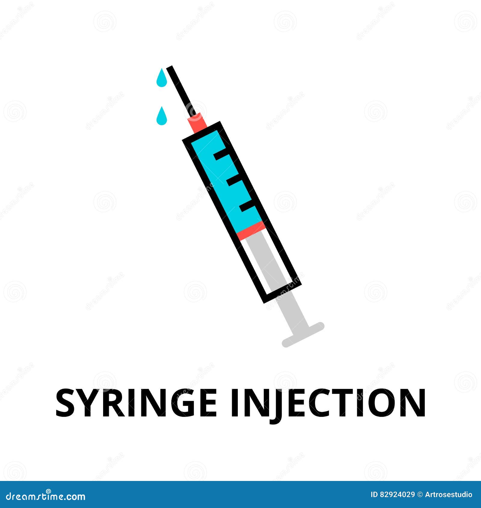 Injection Icon Or Syringe Symbol. Immunization Concept. Isolated On ...