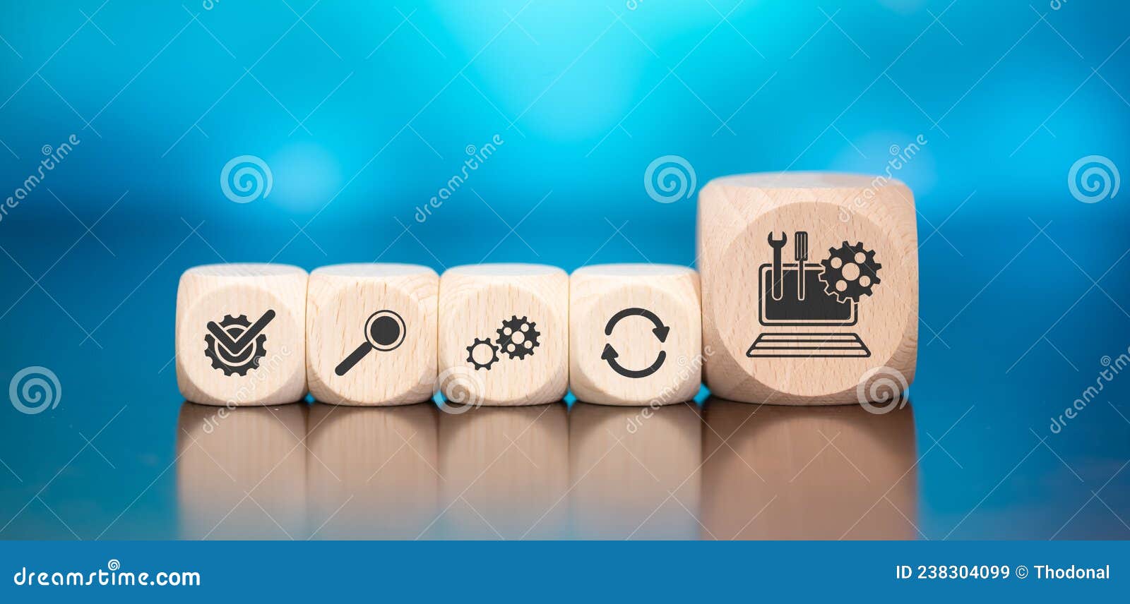 Concept of System Maintenance Stock Image - Image of status, service ...