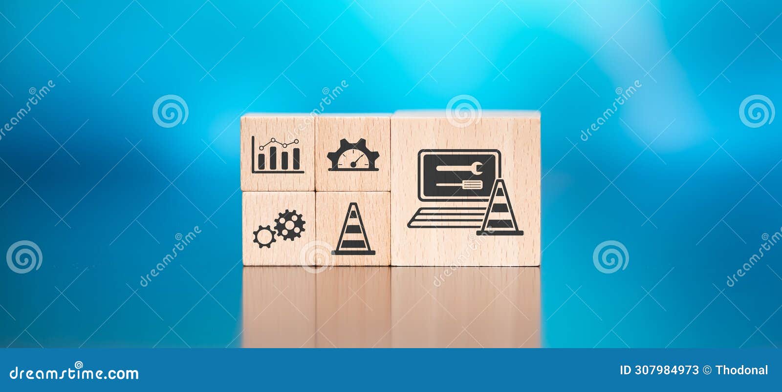 Concept of System Maintenance Stock Image - Image of concept, version ...