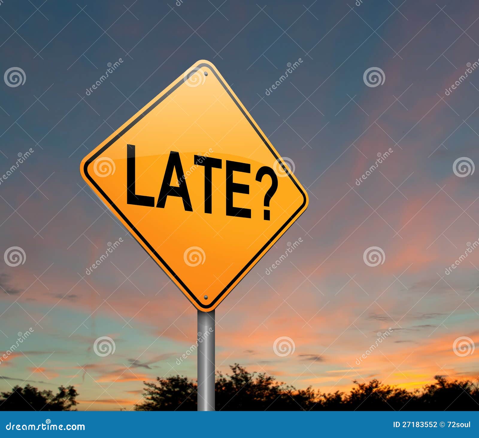 Concept tardif. illustration stock. Illustration du hâte - 27183552