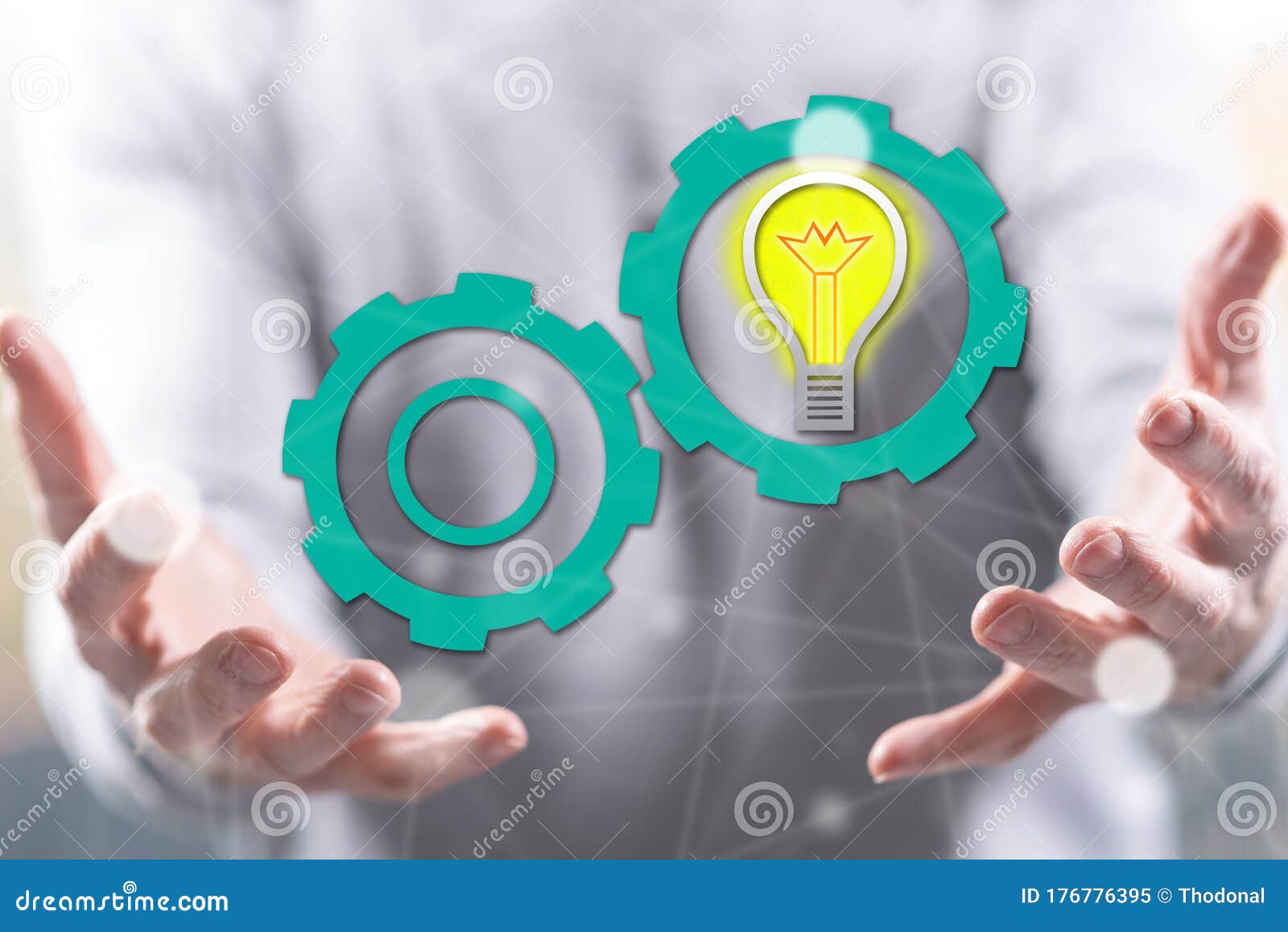 Concept of team idea stock image. Image of success, hand - 176776395