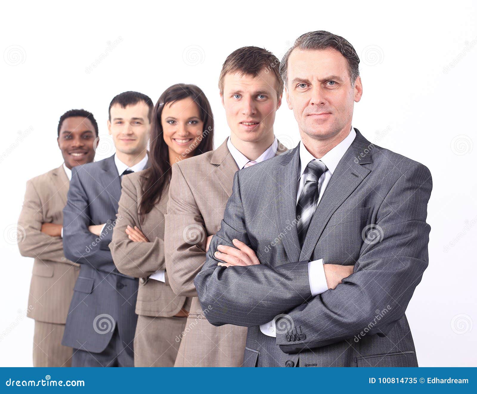 Concept of Victory. the Winning Business Team Stock Image - Image of ...