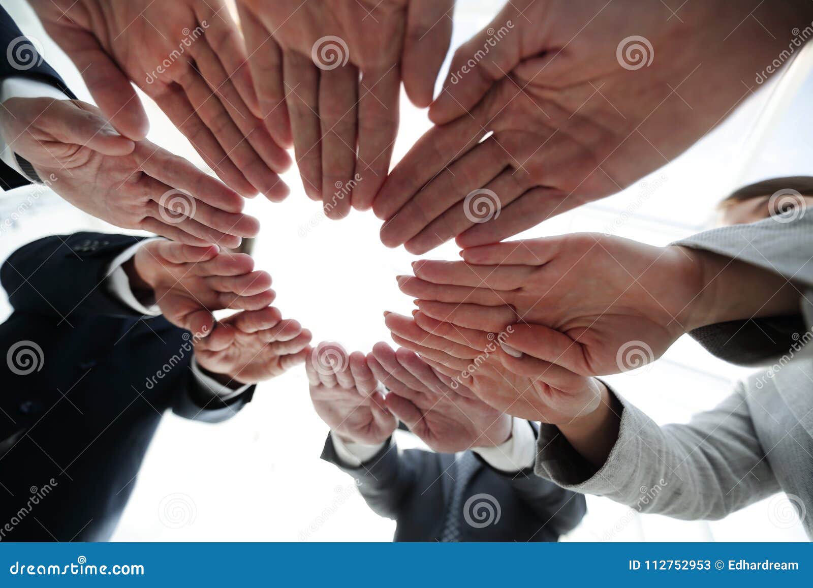 Concept of Teamwork and Unity. Stock Image - Image of responsibility ...