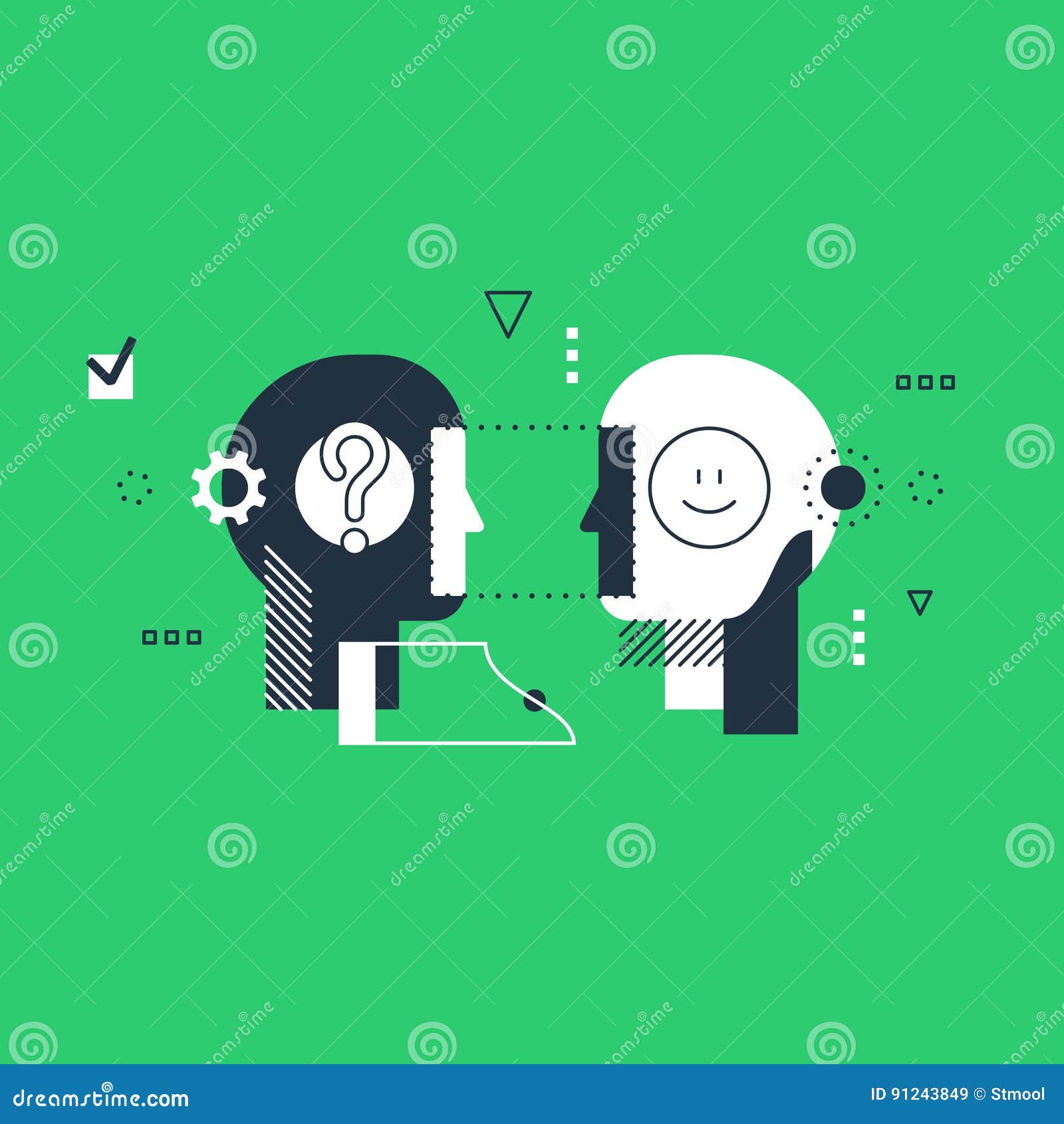 Raisonnement Stock Illustrations, Vecteurs, & Clipart – (2,481 Stock ...