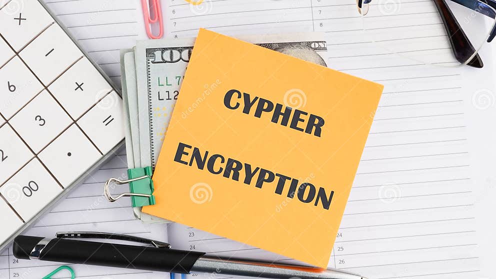 The Concept of Technology . the Conceptual Text of CYPHER ENCRYPTION it ...