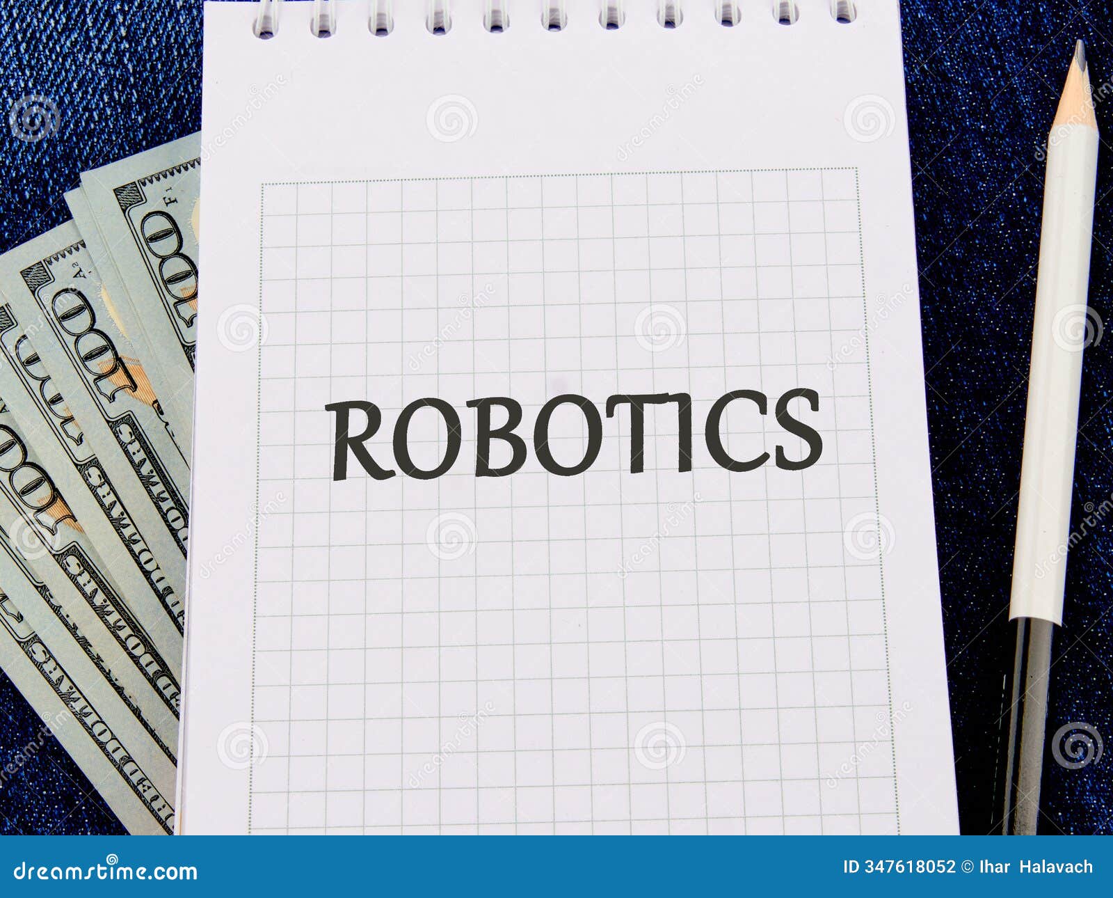 The Concept of Technology and Development. Phrase, Words, Text ROBOTICS ...