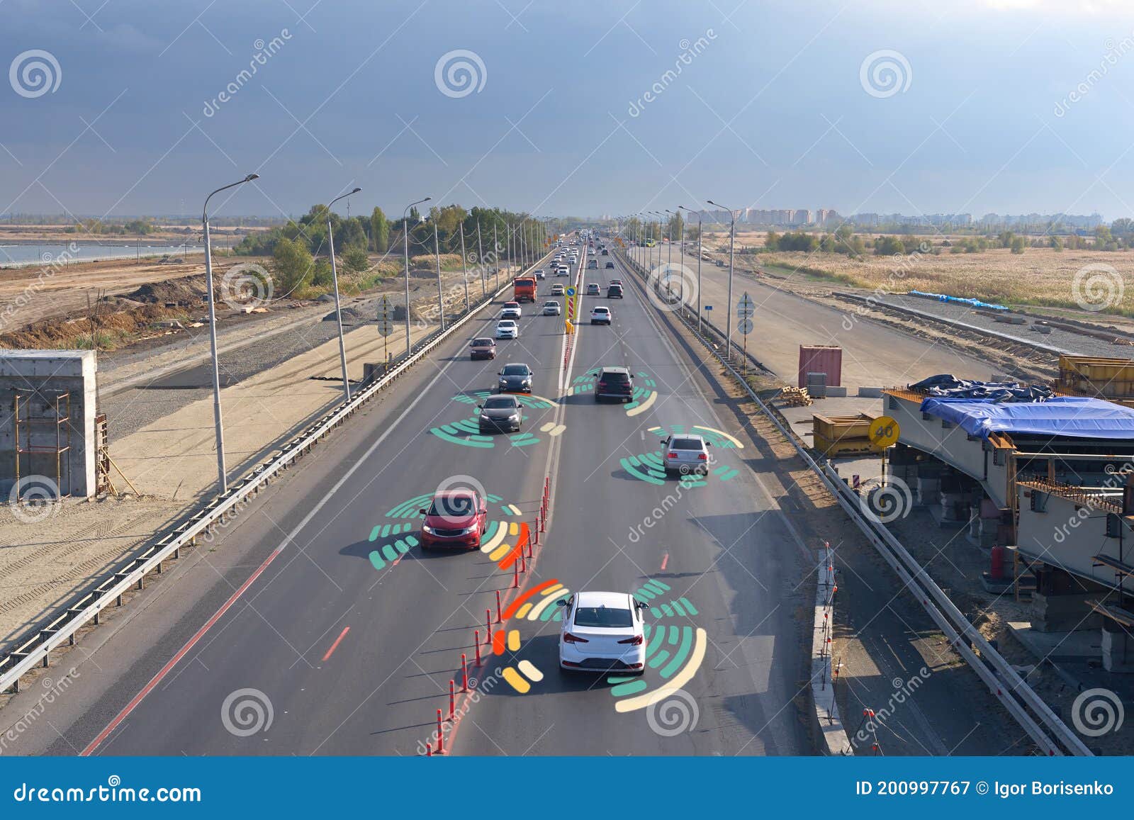 Concept of Technology of the Future in Safe Driving by Car, Automation ...