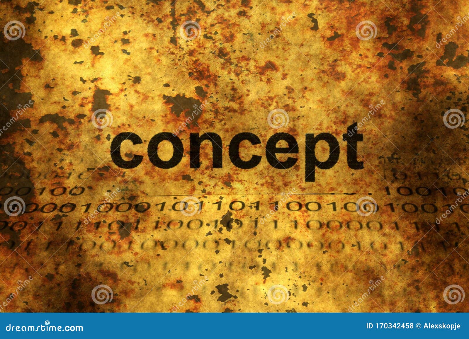 Concept Text on Grunge Background Stock Photo - Image of information ...