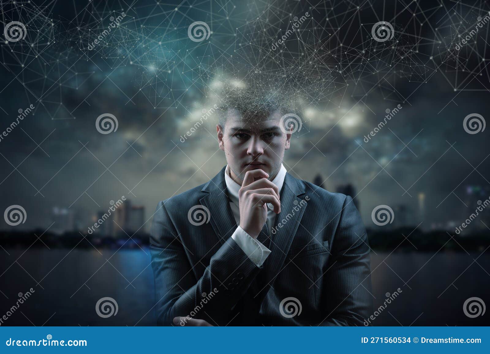 Thinking with the Help of Artificial Intelligence Neural Networks Stock ...