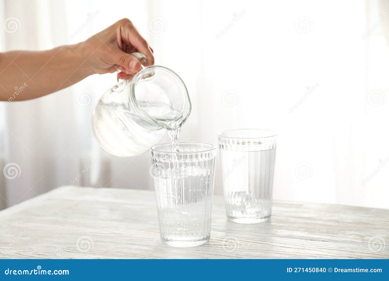 Concept of Thirst and Freshness, Fresh Water Stock Photo - Image of ...