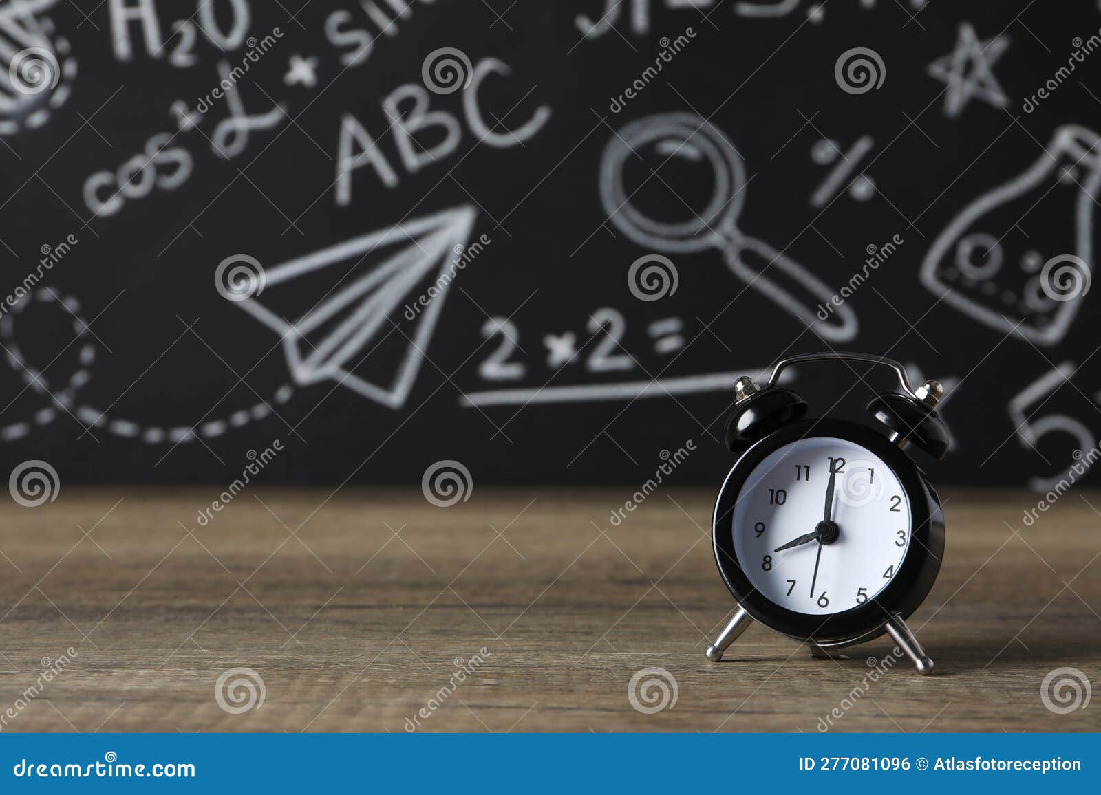 Concept of Time Management with Alarm Clock Stock Photo - Image of ...