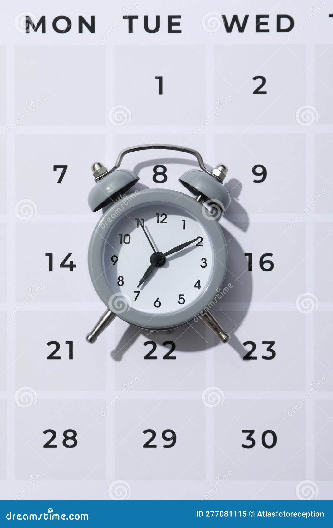 Concept of Time Management with Alarm Clock Stock Image - Image of ...