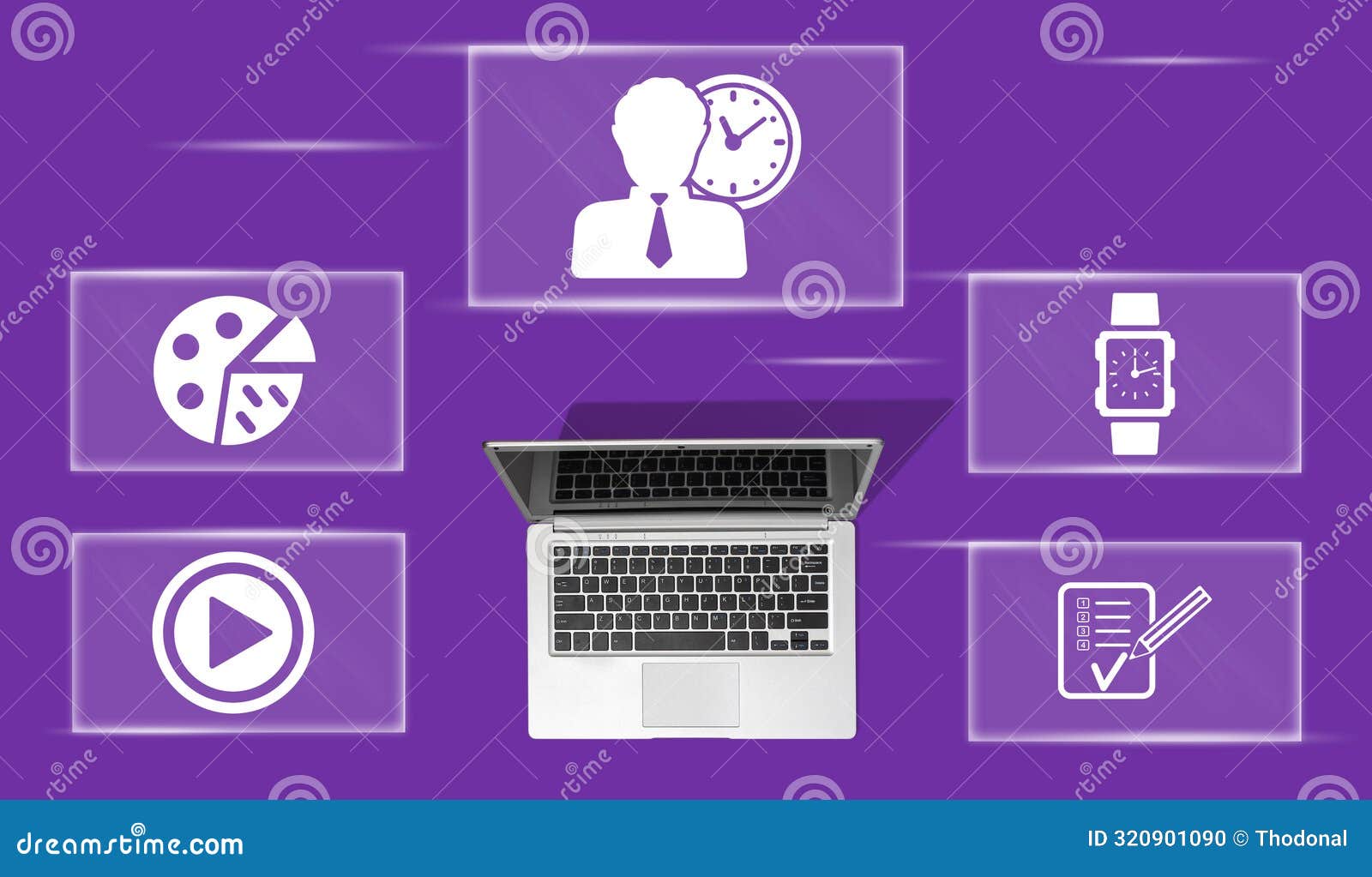 Concept of time management stock photo. Image of work - 320901090