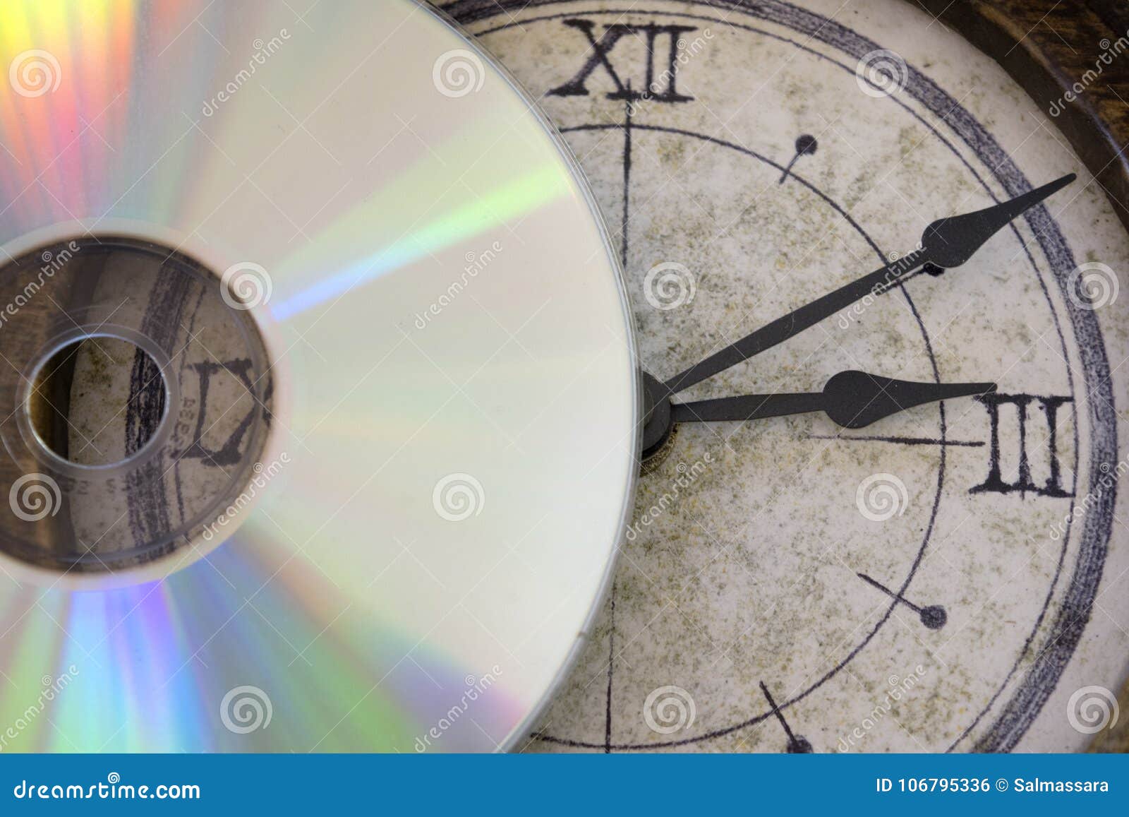 Concept of Time and News Database Stock Photo - Image of watch, roman ...