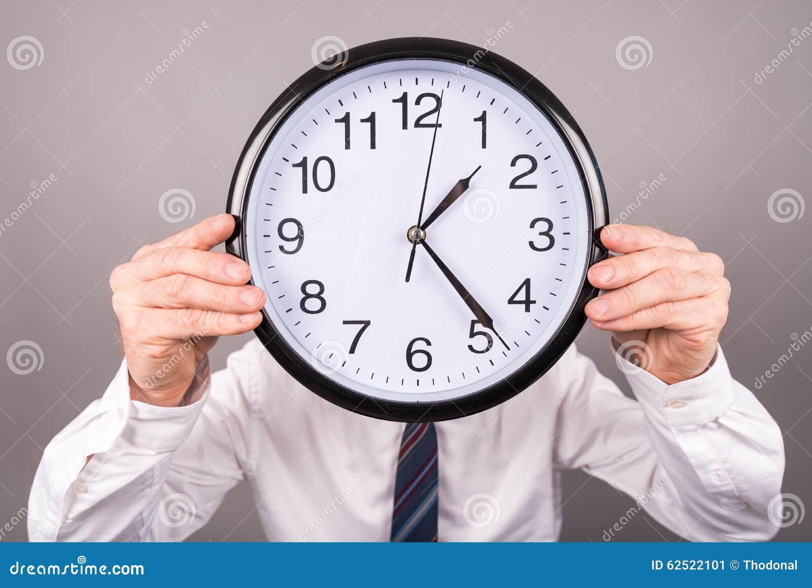 Concept of time at work stock image. Image of isolated - 62522101