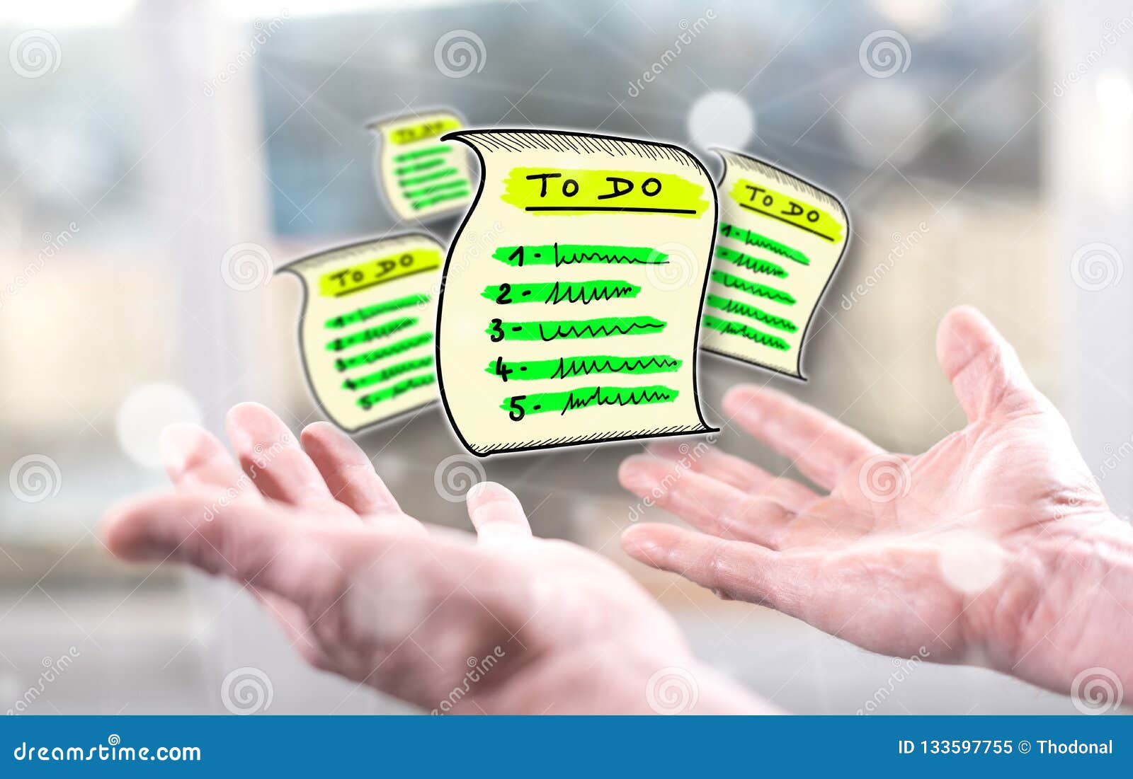 Concept of to do list stock image. Image of task, notice - 133597755