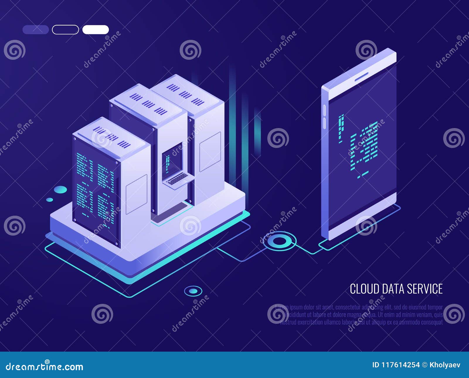 Transferring Data Background Cartoon Vector | CartoonDealer.com #84731553