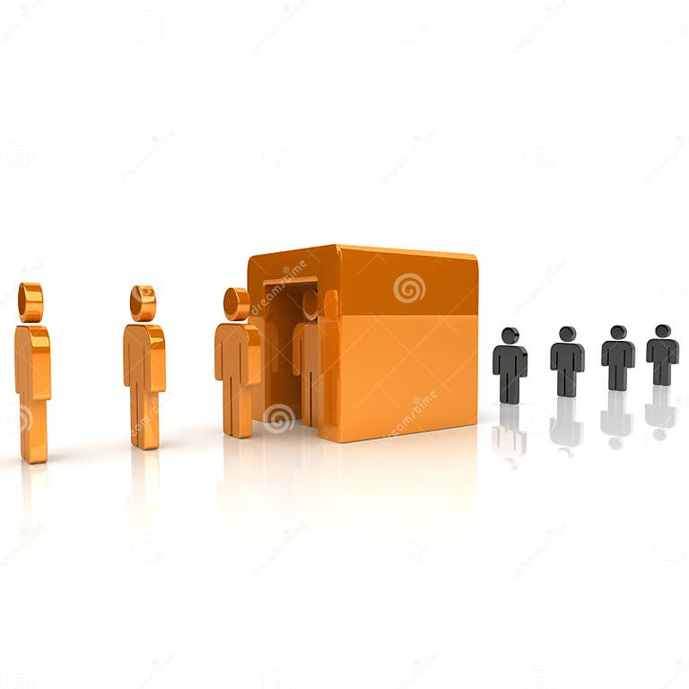 Concept of Transformation and Growth Stock Illustration - Illustration ...