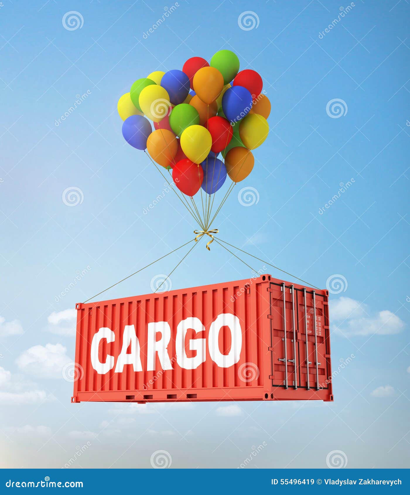 The Concept of Transportation. Stock Image - Image of cargo, empty ...