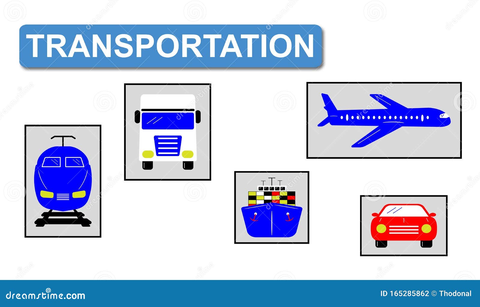 Concept of transportation stock illustration. Illustration of economy ...