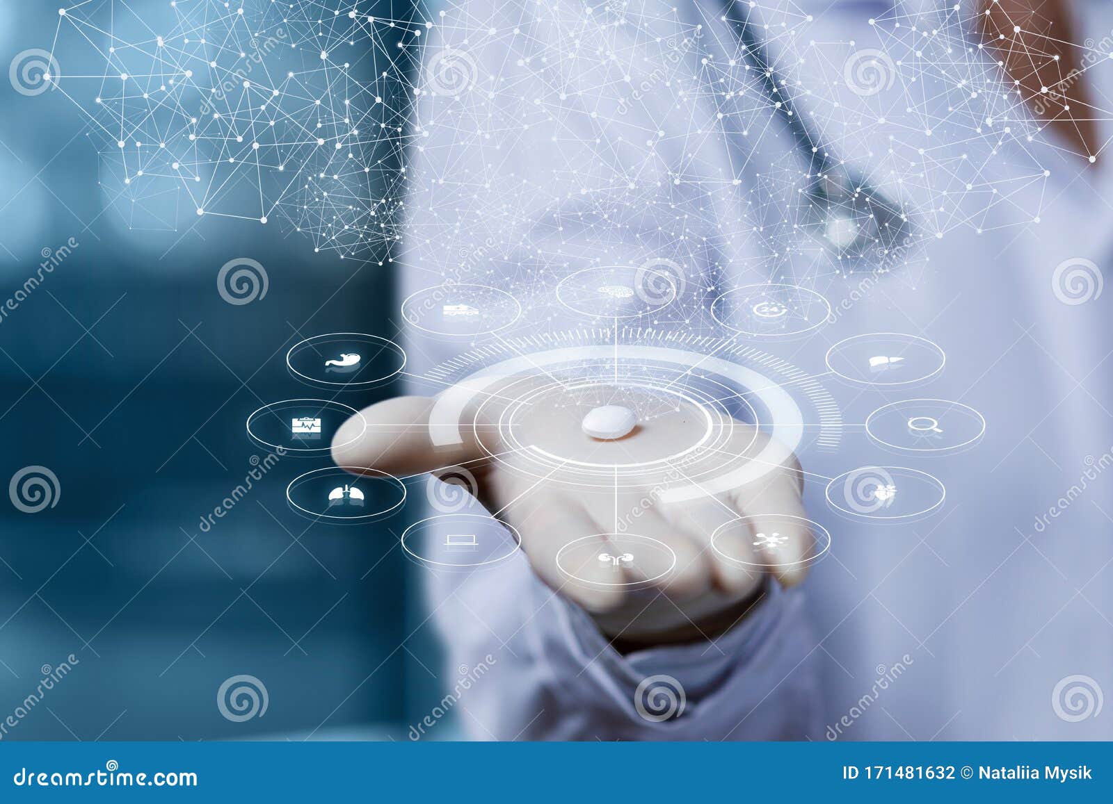 Concept of Treatment Using Pharmaceutical Drugs Stock Photo - Image of ...