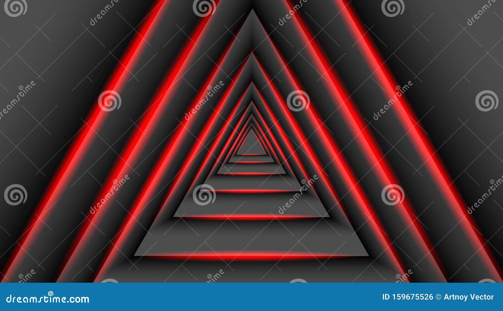 The Concept of Triangular Shadow Technology Overlaps with a Red Light ...