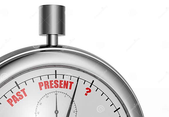 Concept of Uncertainty of the Future Stock Illustration - Illustration ...