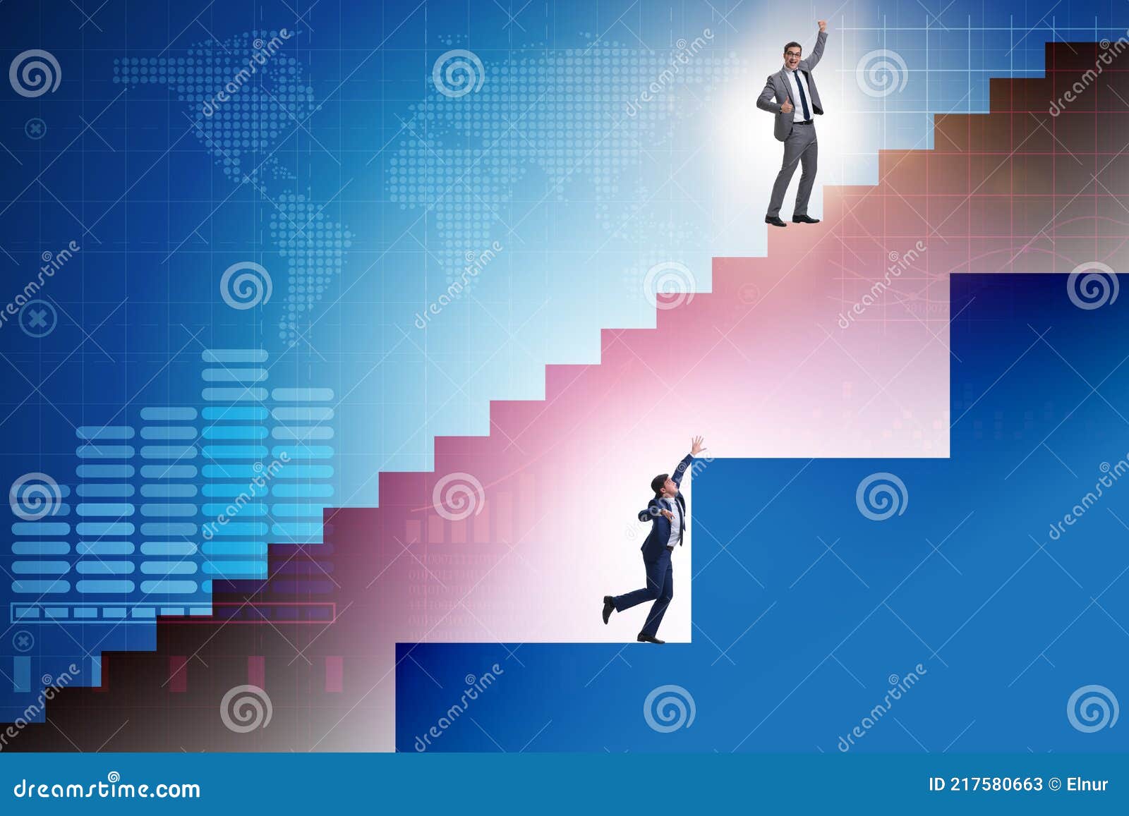 Concept of Unfair Treatment of Different Employees Stock Image - Image ...