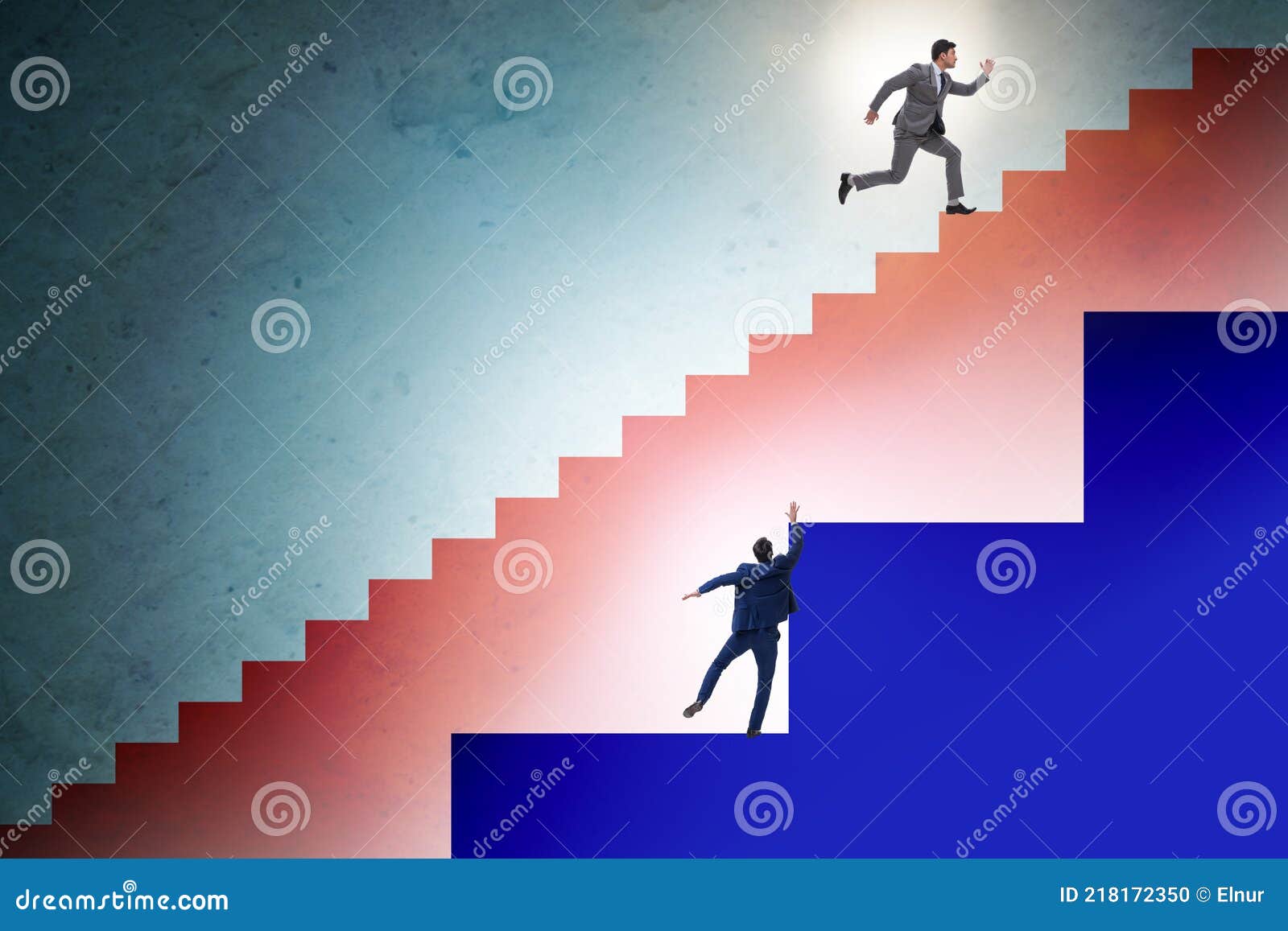 Concept of Unfair Treatment of Different Employees Stock Photo - Image ...